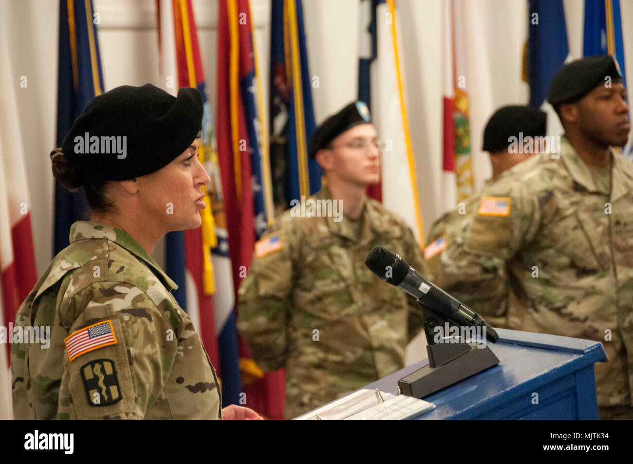 Command Sgt. Maj. Janell Ray, command sergeant major, William Beaumont ...