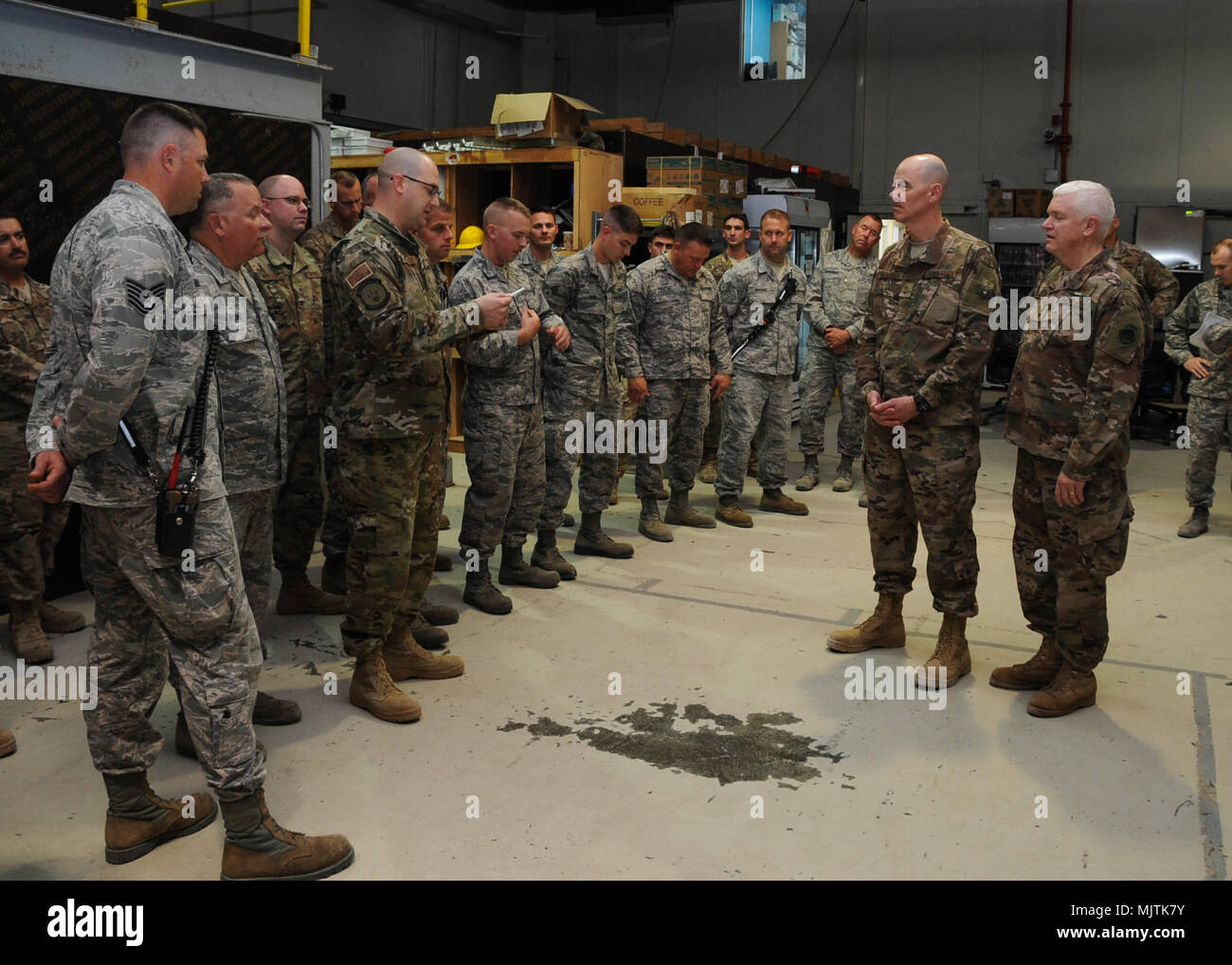 Lt. Gen. Scott Rice, director of the Air National Guard, and Chief ...