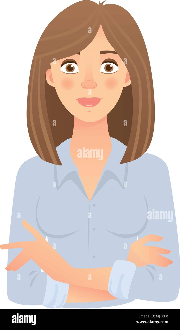Business girl Stock Vector Images - Alamy