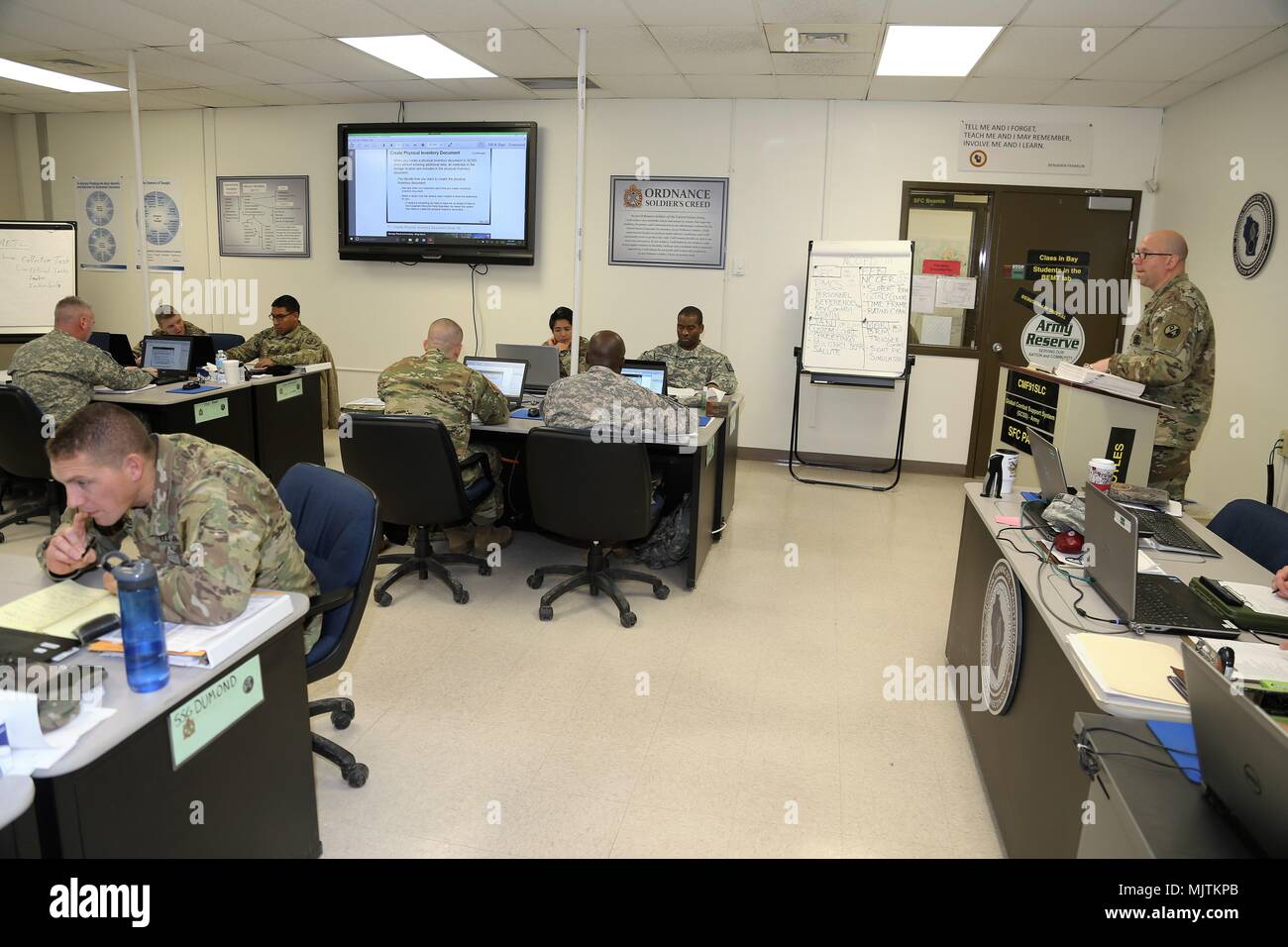 Soldiers participate in the Career Management Field 91/94 Ordnance ...