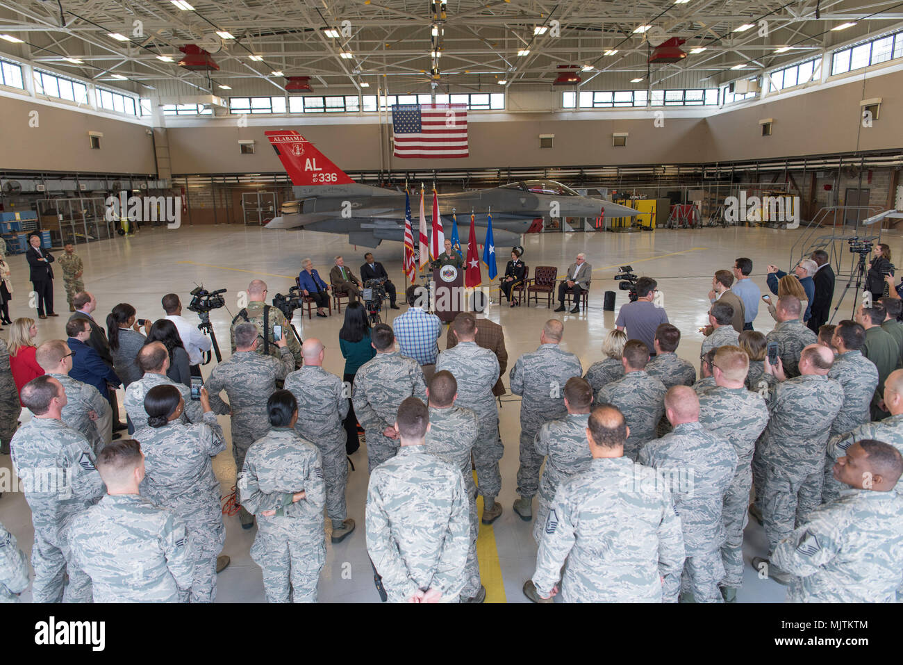 Brig. Gen. Randy Efferson, Alabama Air National Guard Chief of Staff ...