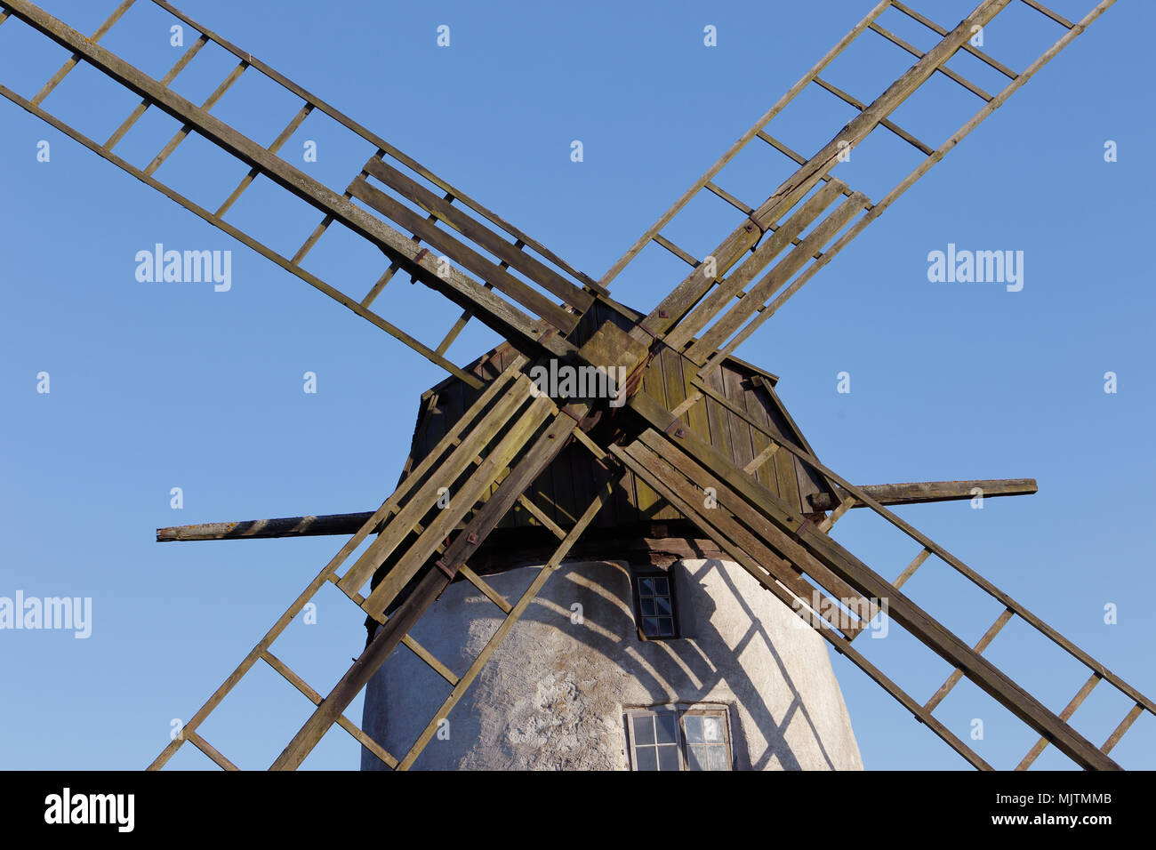 Detail of a windmill Stock Photo - Alamy