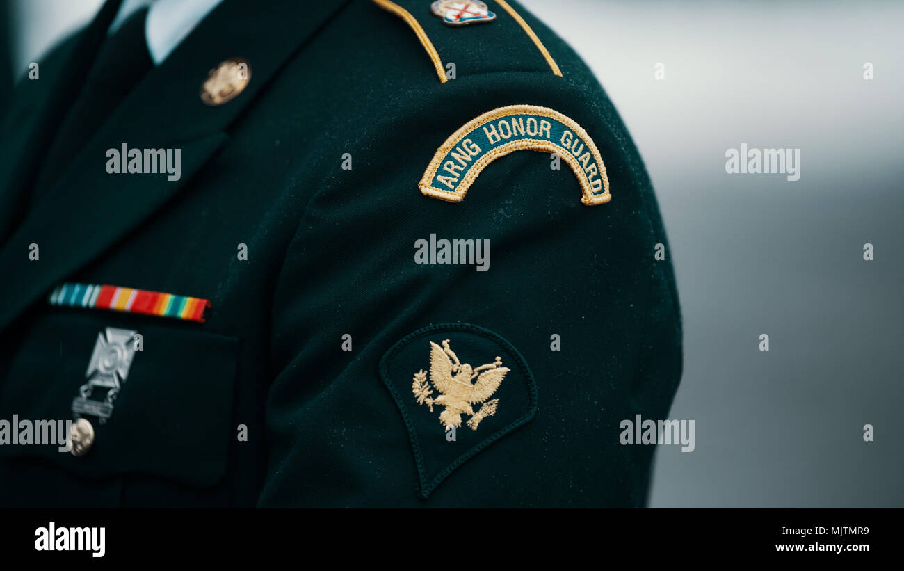 The Military Forces Honor Guard of the New York Army National Guard ...