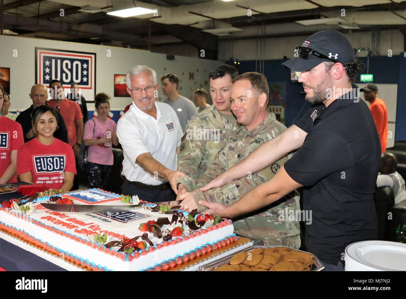 171217-A-RW053-014 Col. Steven Berger, ASG – Kuwait commander, CSM ...