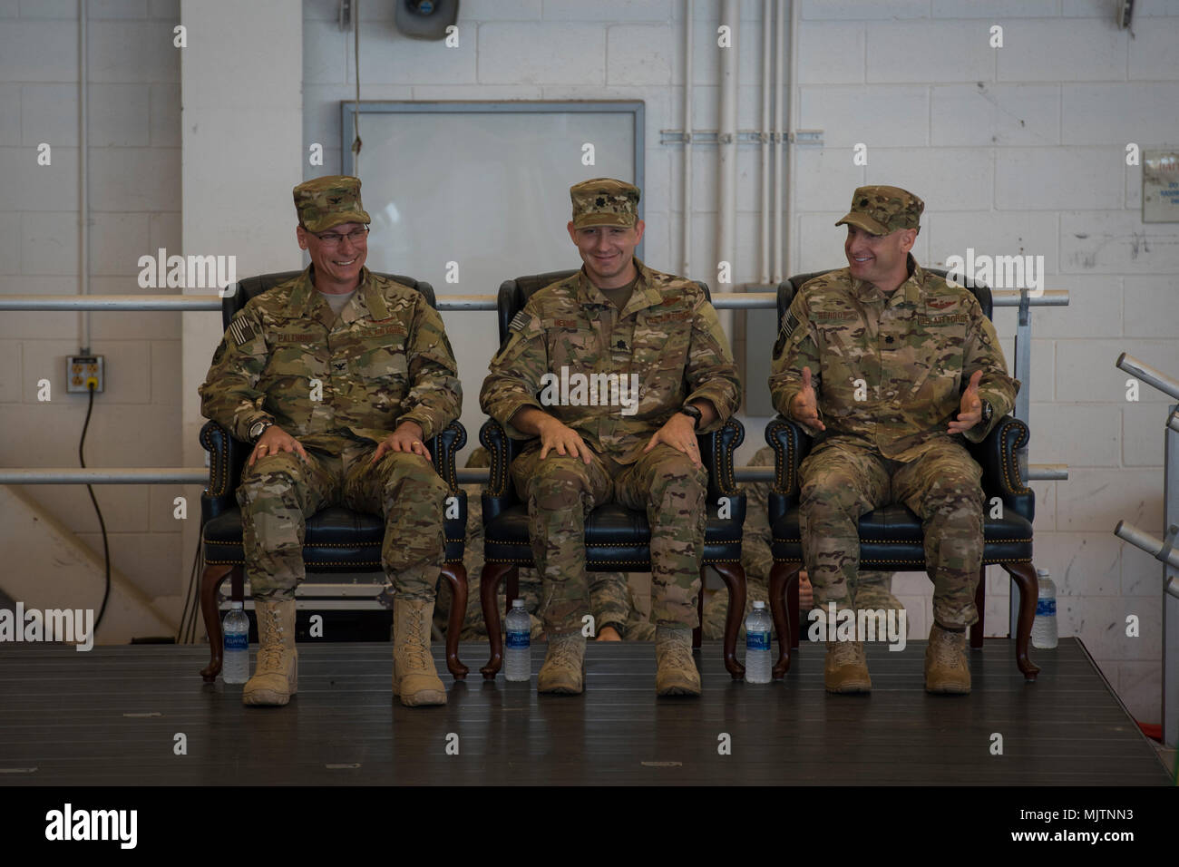 Air Commandos attend the 8th Special Operations Squadron change of ...