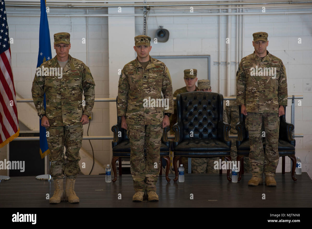 Air Commandos attend the 8th Special Operations Squadron change of ...