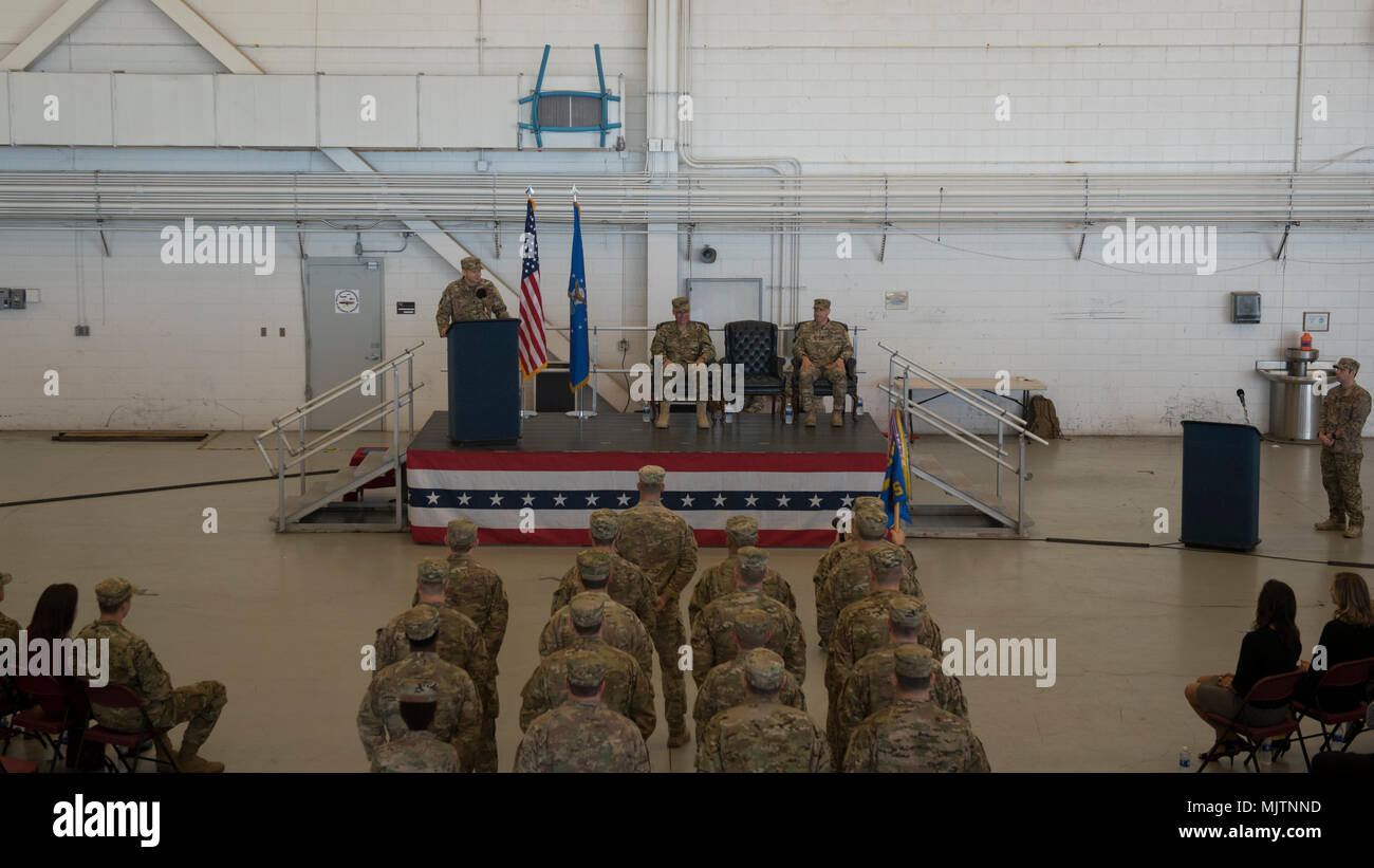 Air Commandos attend the 8th Special Operations Squadron change of ...