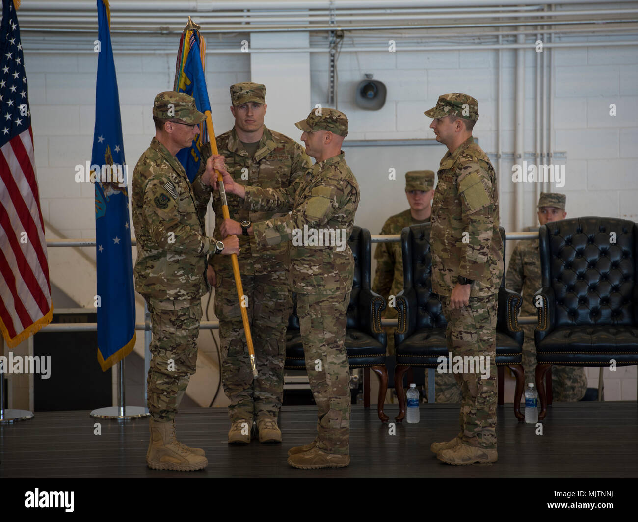 Air Commandos attend the 8th Special Operations Squadron change of ...