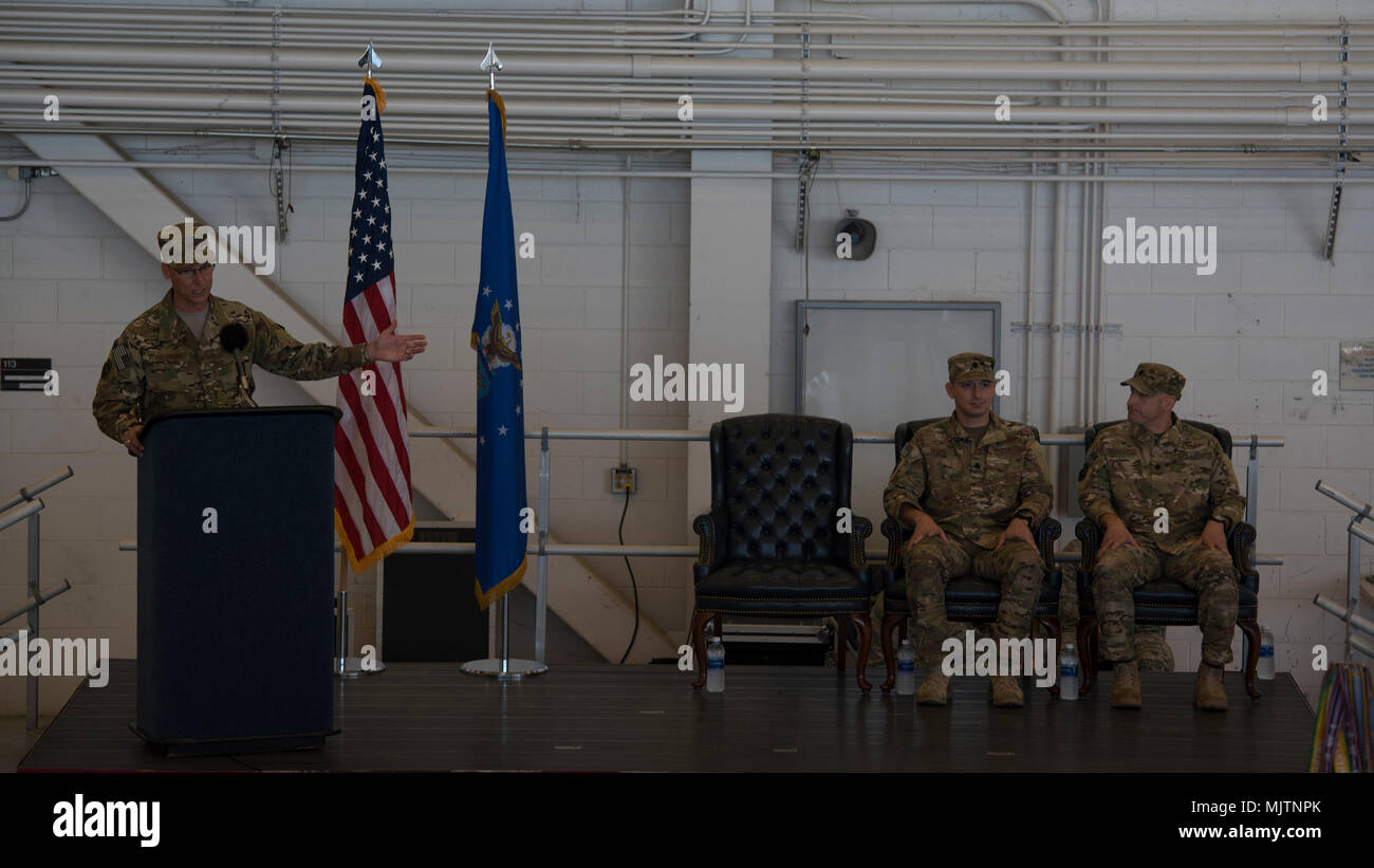 Air Commandos attend the 8th Special Operations Squadron change of ...