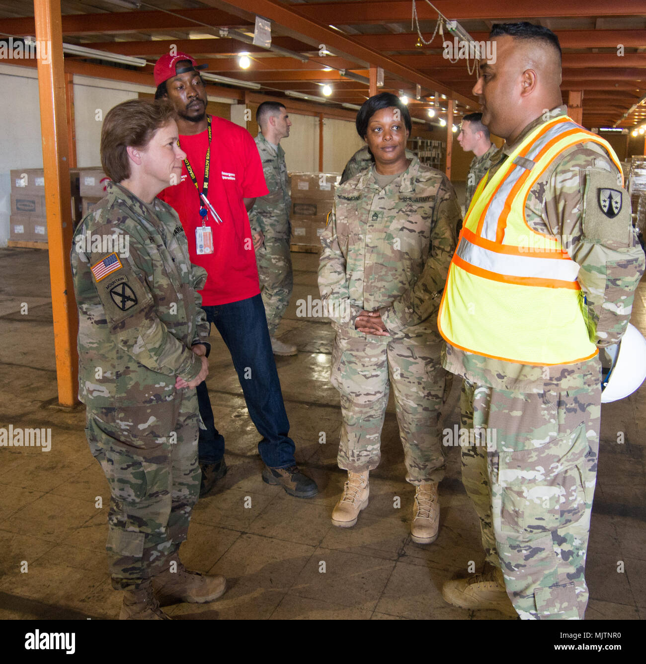 South Atlantic Division Commander Brig. Gen. Diana Holland visits ...