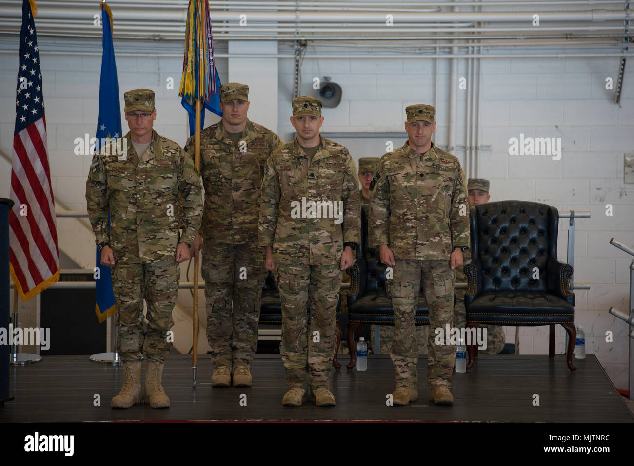 Air Commandos attend the 8th Special Operations Squadron change of ...