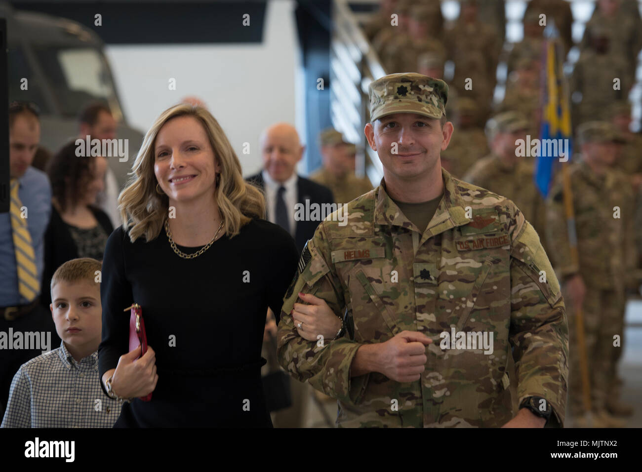Air Commandos attend the 8th Special Operations Squadron change of ...