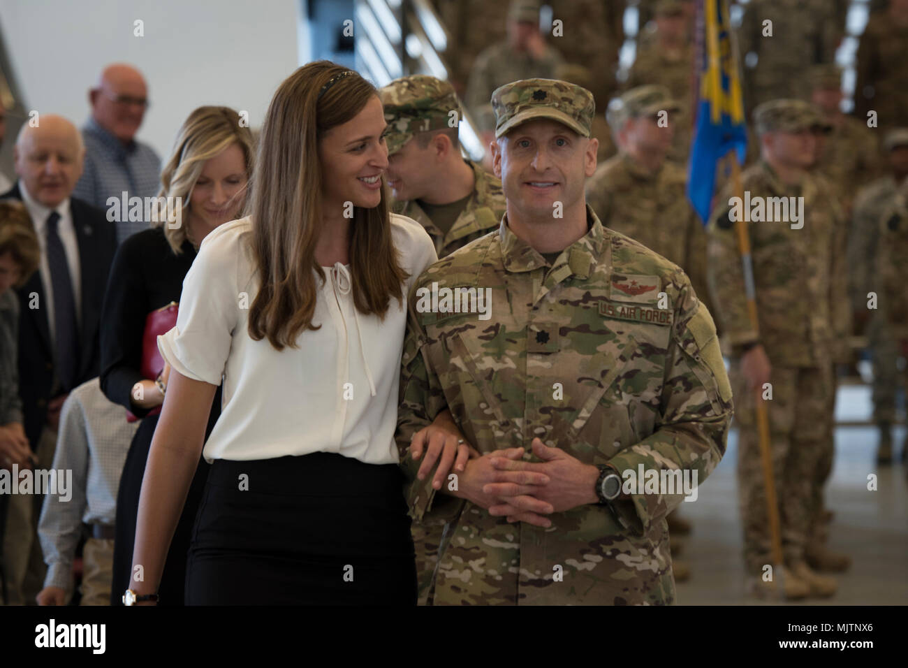 Air Commandos attend the 8th Special Operations Squadron change of ...