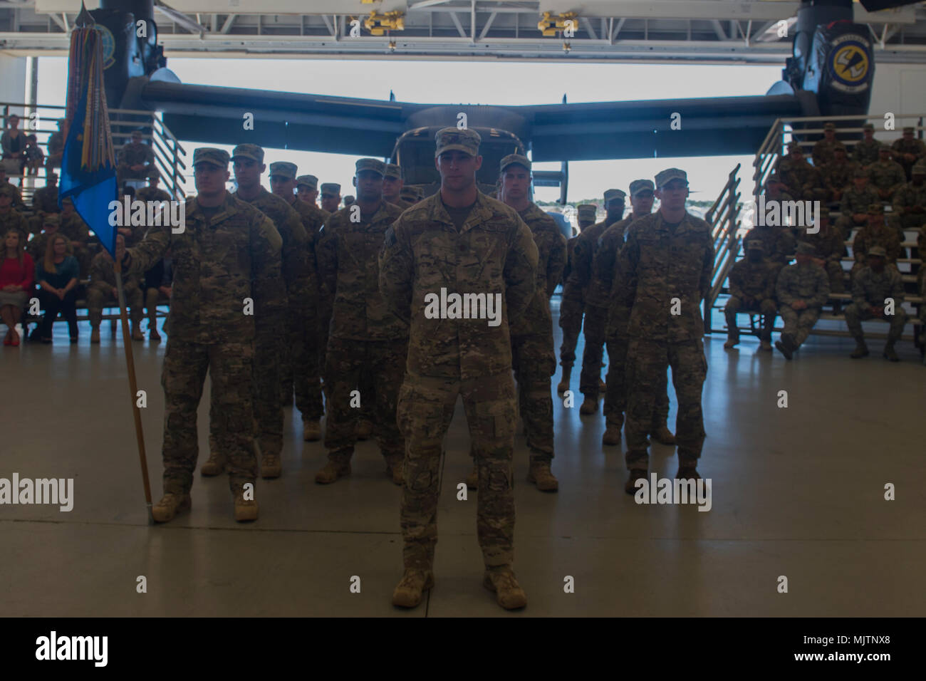 Air Commandos attend the 8th Special Operations Squadron change of ...