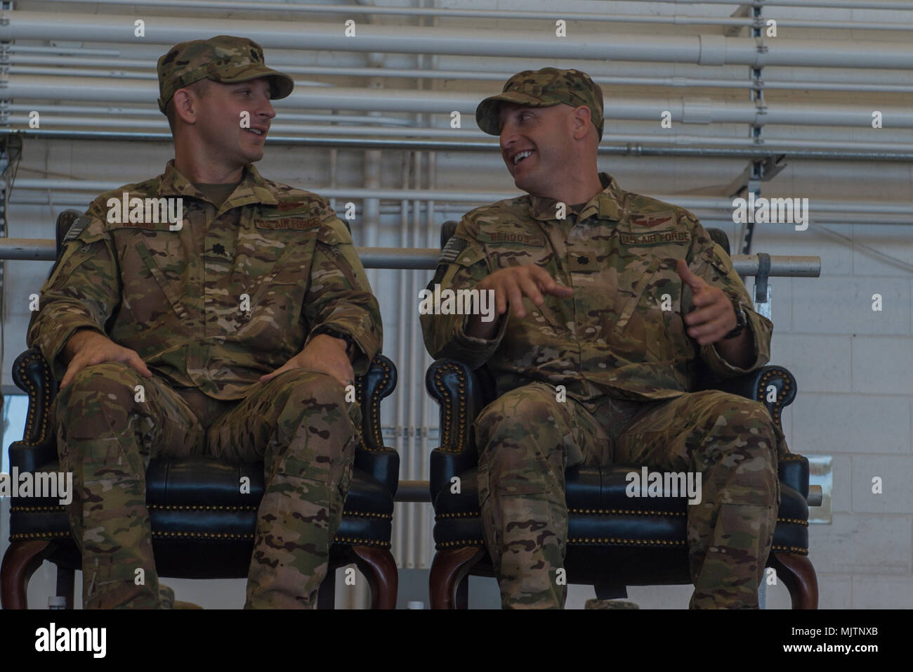 Air Commandos attend the 8th Special Operations Squadron change of ...