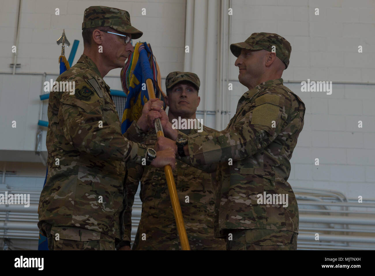 Air Commandos attend the 8th Special Operations Squadron change of ...