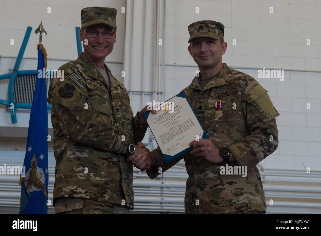 Air Commandos attend the 8th Special Operations Squadron change of ...