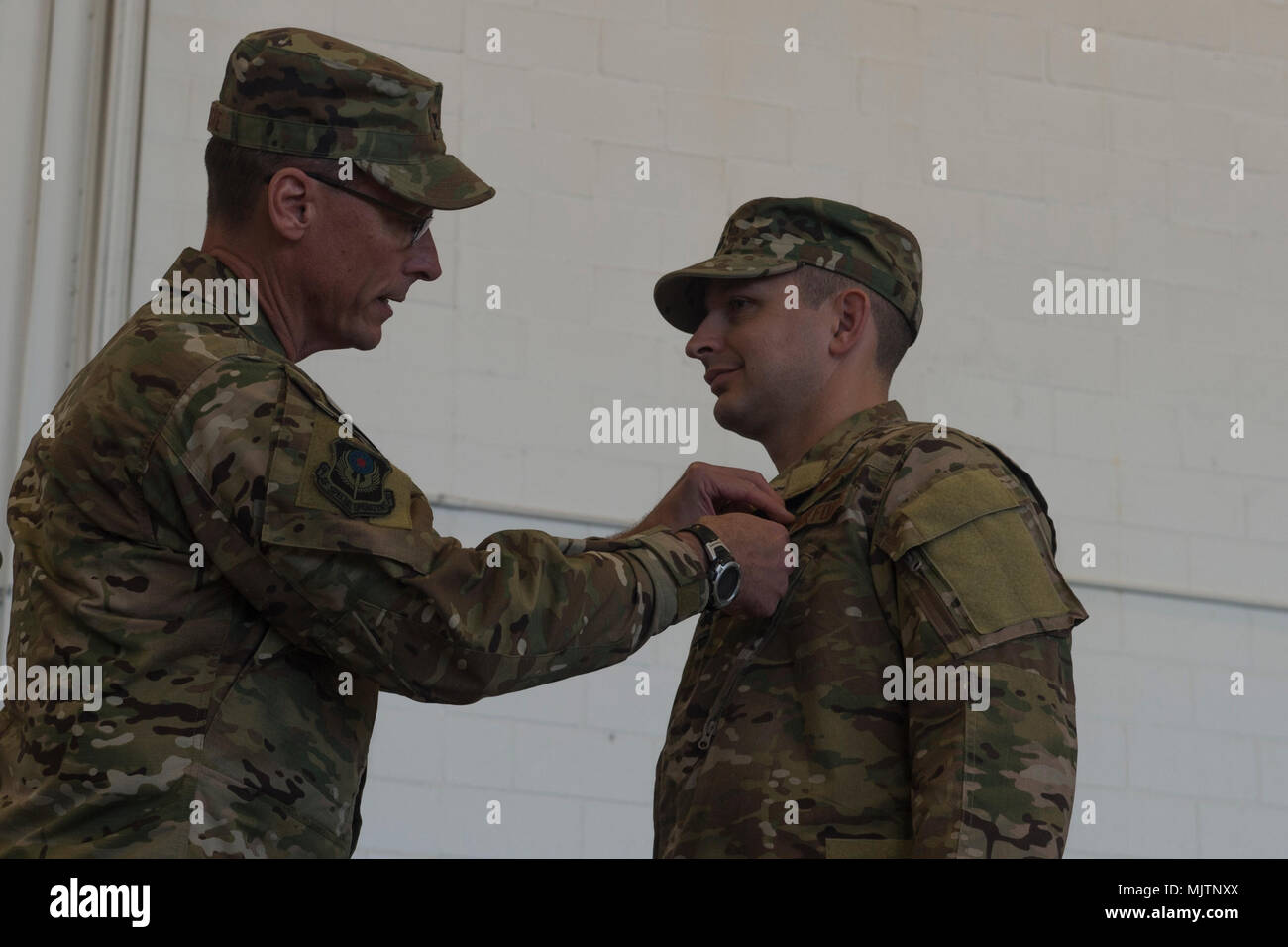 Air Commandos attend the 8th Special Operations Squadron change of ...