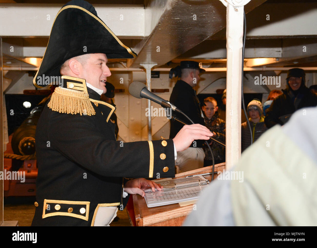 171229-N-NZ999-0089 BOSTON (Dec. 29, 2017) Cmdr. Nathaniel R. Shick ...