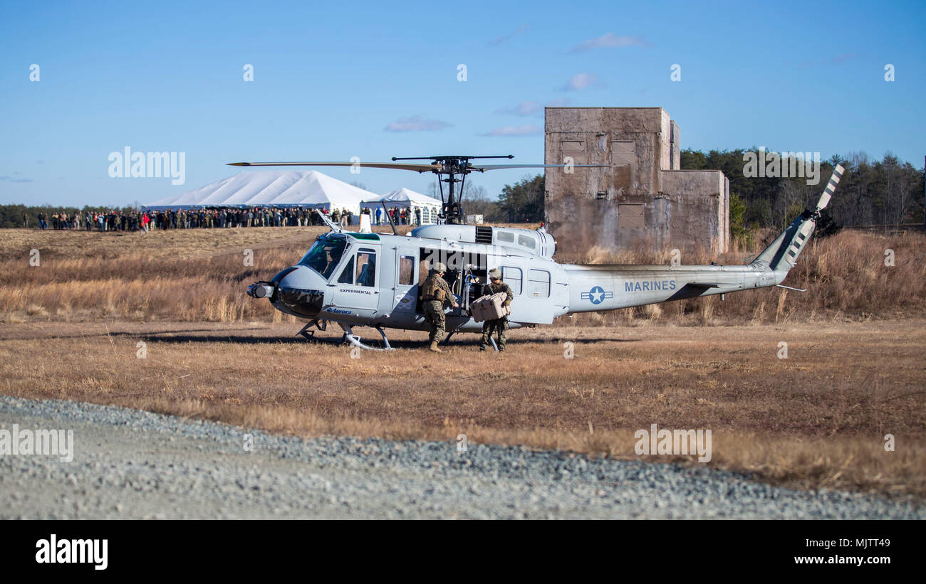 The UH-1 Iroquois controlled by the Autonomous Aerial Cargo Utility ...