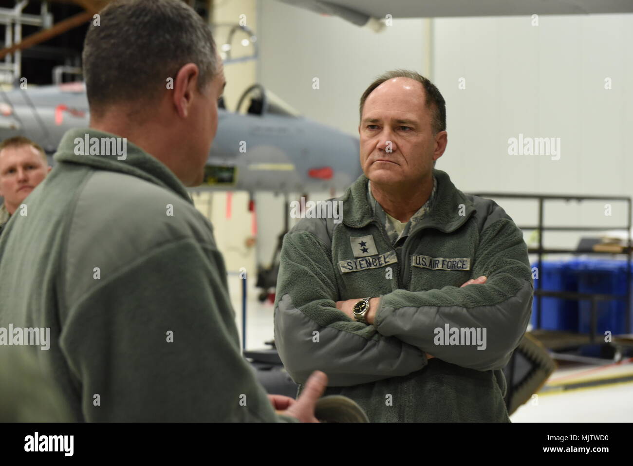 U.S. Air Force Colonel Jeff Smith, 173rd Fighter Wng commander ...