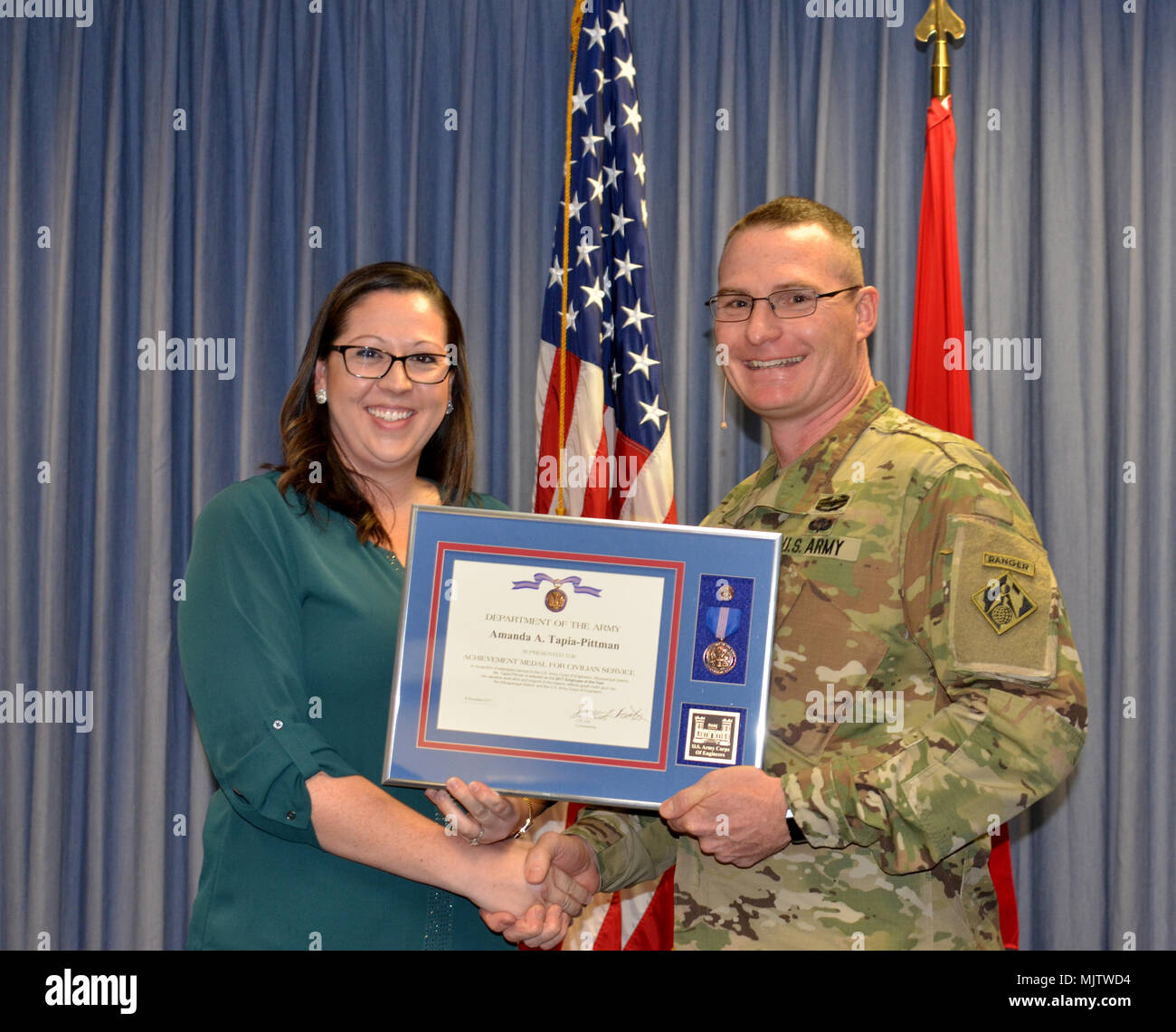 ALBUQUERQUE, N.M. – Albuquerque District commander Lt. Col. James Booth ...