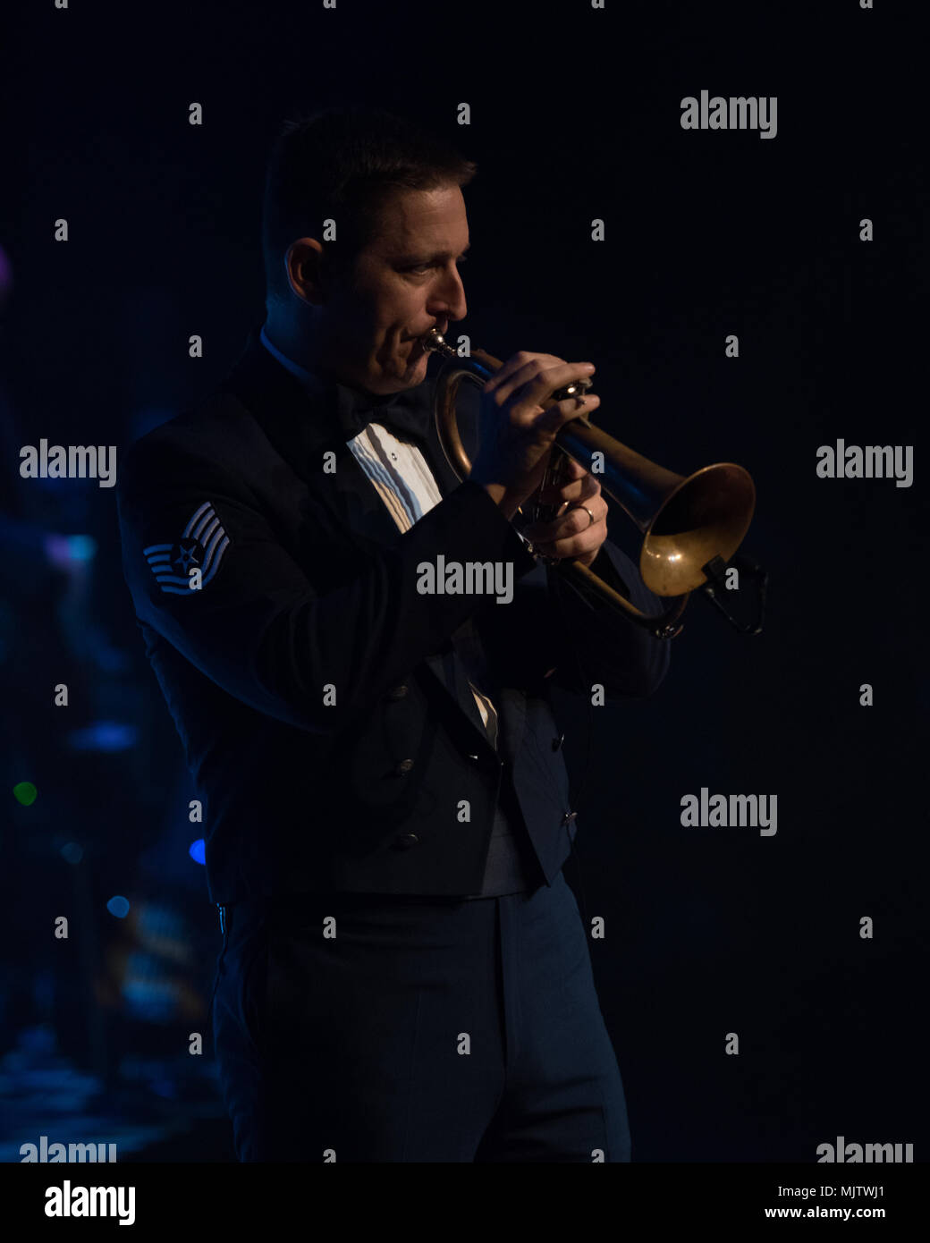 Tech. Sgt. Carl Eitzen, Heartland of America Band NCO in charge, music ...