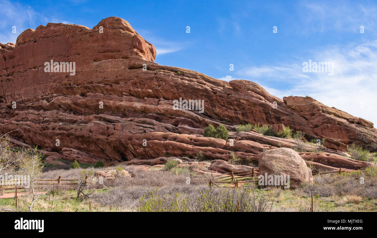 Red rocks amphitheatre hi-res stock photography and images - Alamy
