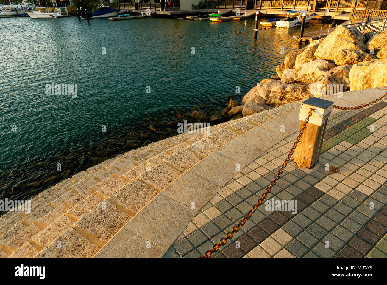 steps to water Stock Photo - Alamy