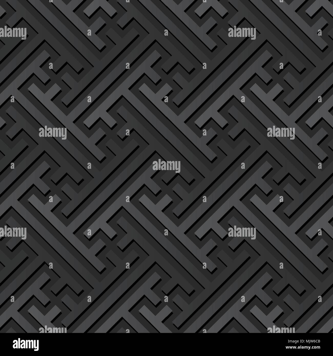 3D dark paper art Geometry Cross Tracery Frame, Vector stylish ...