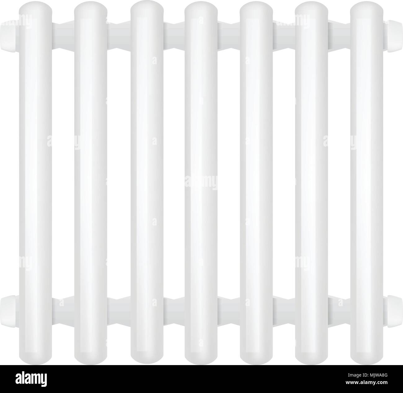 Radiator icon, realistic style Stock Vector Image & Art - Alamy