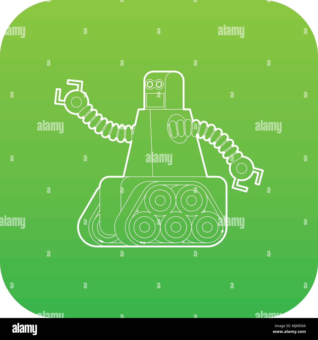 Caterpillar track Stock Vector Images - Alamy