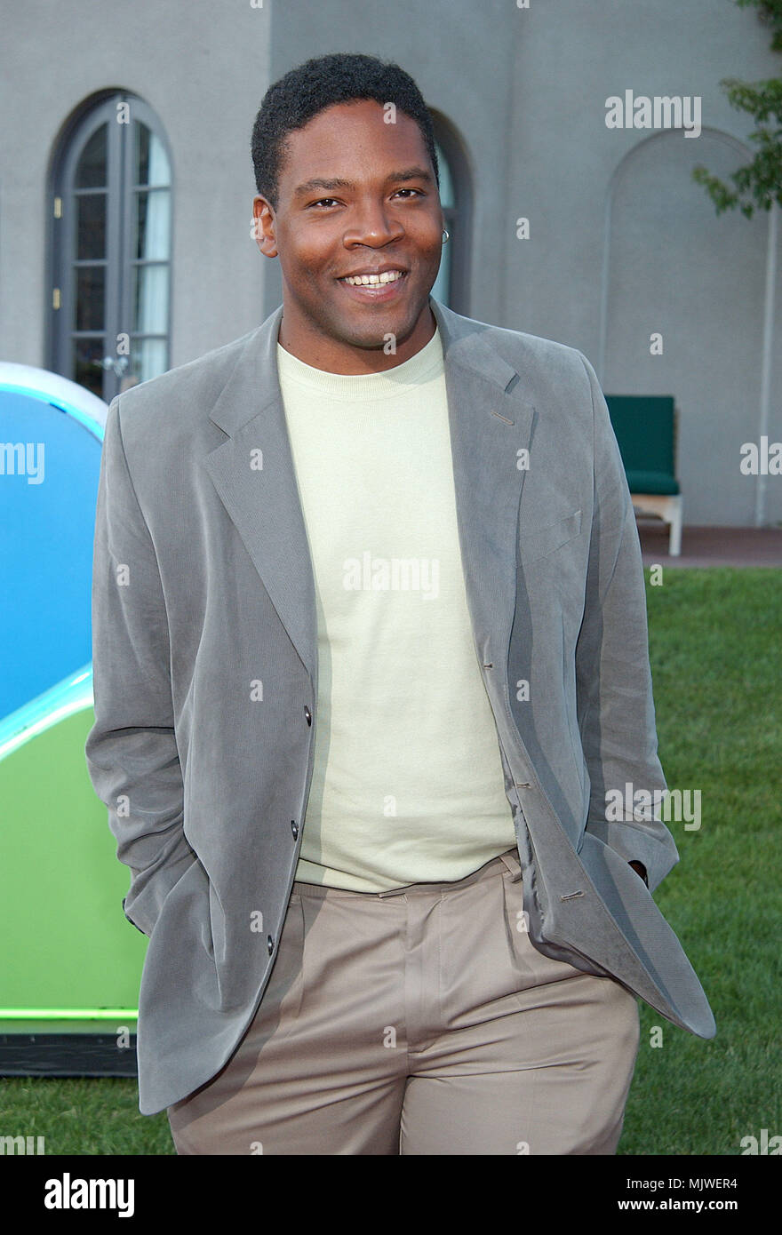 Jonathan Adams (American Dreams) arriving at the All-Star Party for the ...