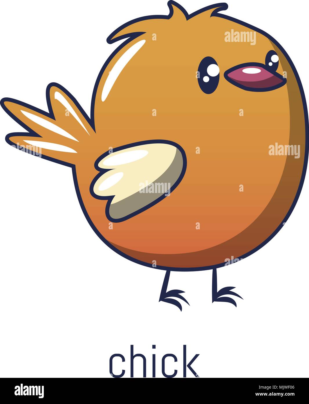 Chick icon, cartoon style Stock Vector Image & Art - Alamy