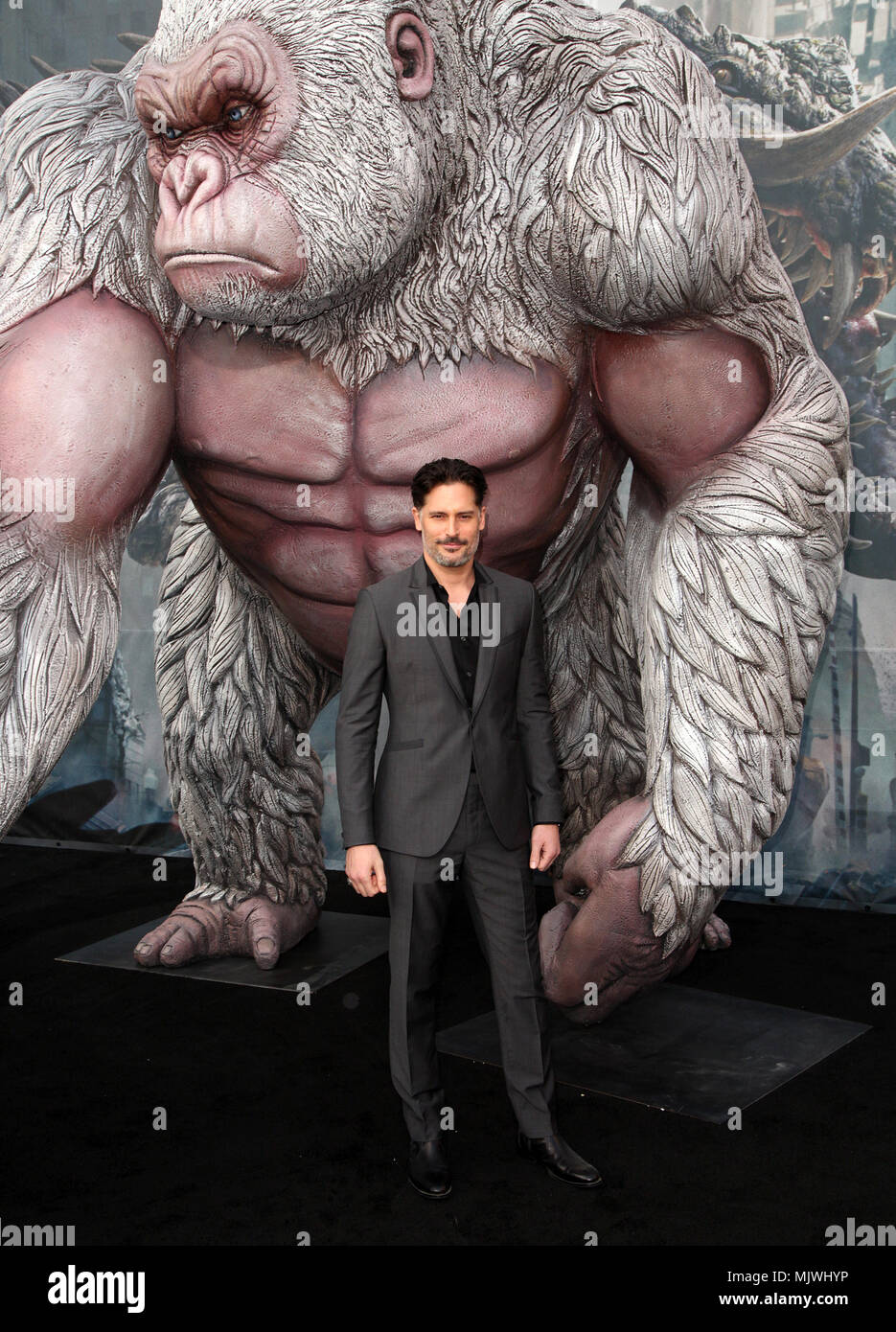 Celebrities attend 'Rampage' film premiere at the Microsoft Theater ...