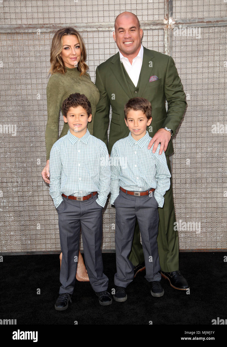 Celebrities attend 'Rampage' film premiere at the Microsoft Theater ...