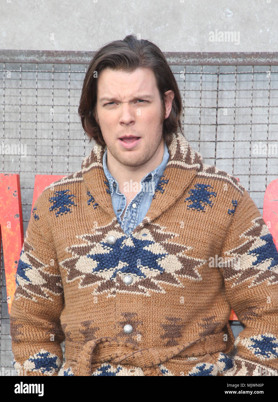 Premiere Of Warner Bros. Pictures' "Rampage" Featuring: Jake Lacy Where ...