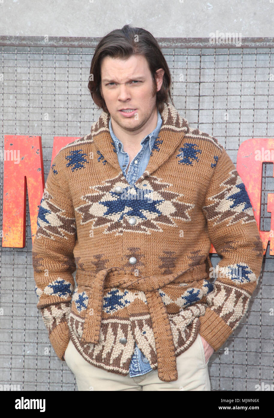 Premiere Of Warner Bros. Pictures' "Rampage" Featuring: Jake Lacy Where ...