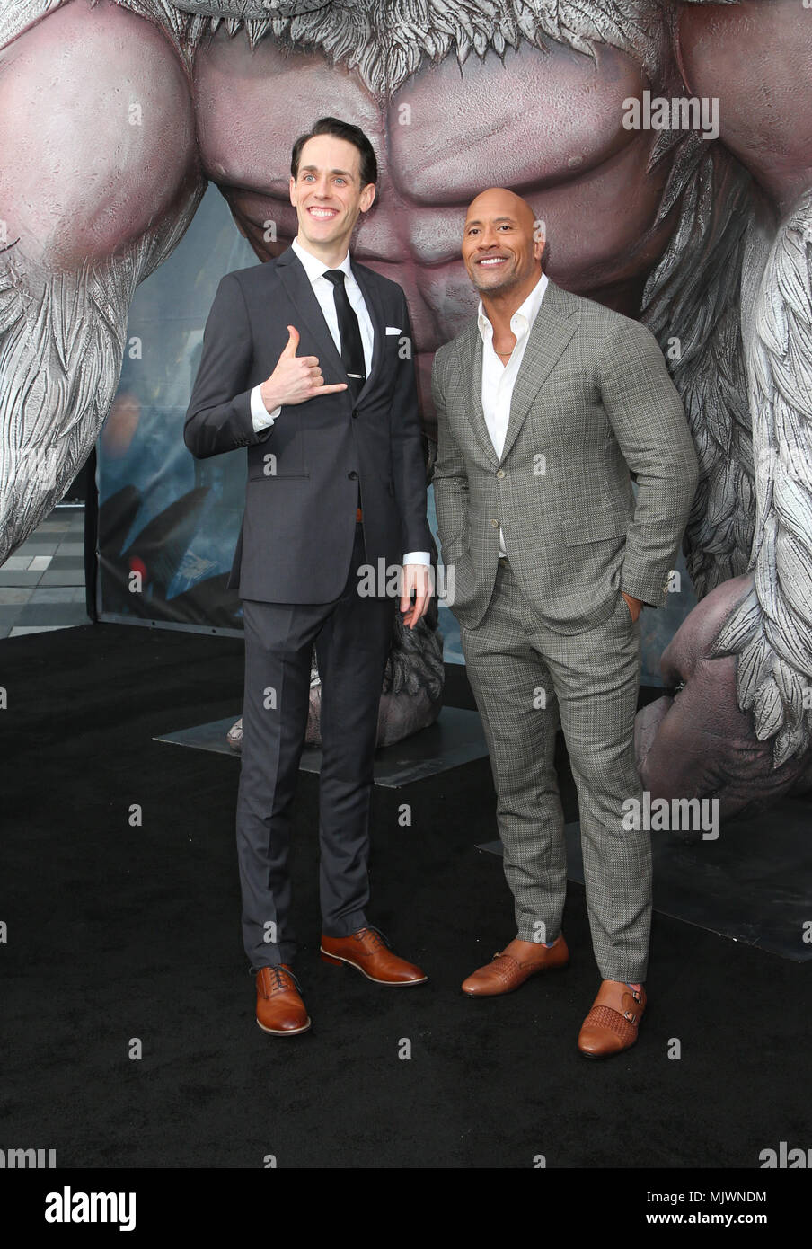 Premiere Of Warner Bros. Pictures' "Rampage" Featuring: Jason Liles ...