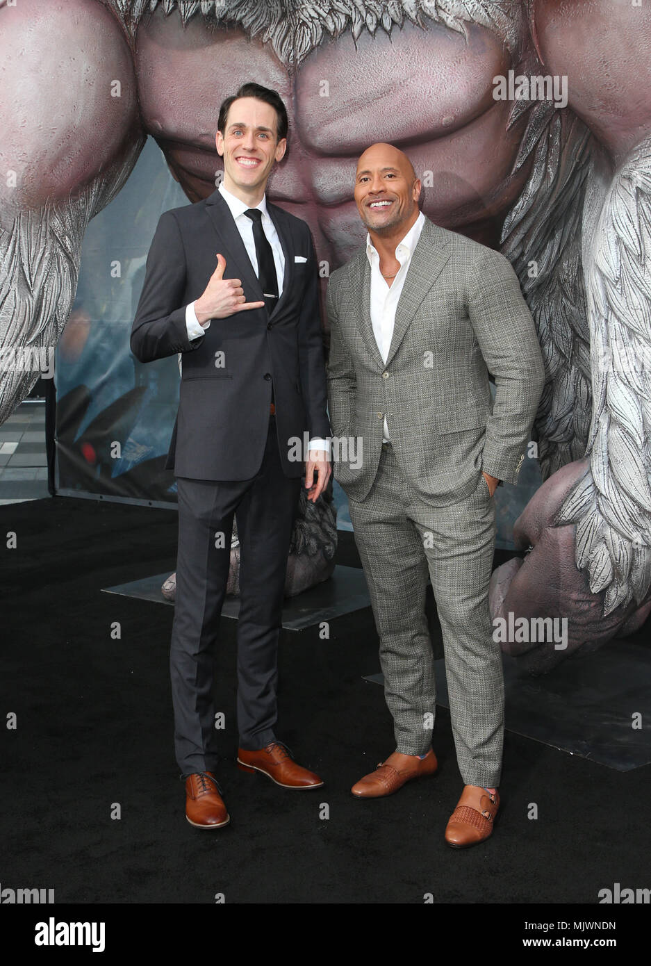 Premiere Of Warner Bros. Pictures' "Rampage" Featuring: Jason Liles ...