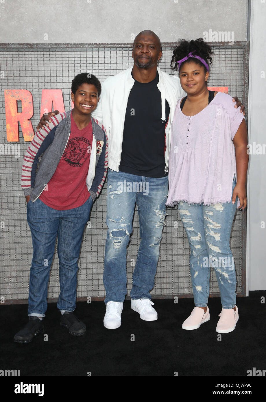 Premiere Of Warner Bros. Pictures' "Rampage" Featuring: Terry Crews ...