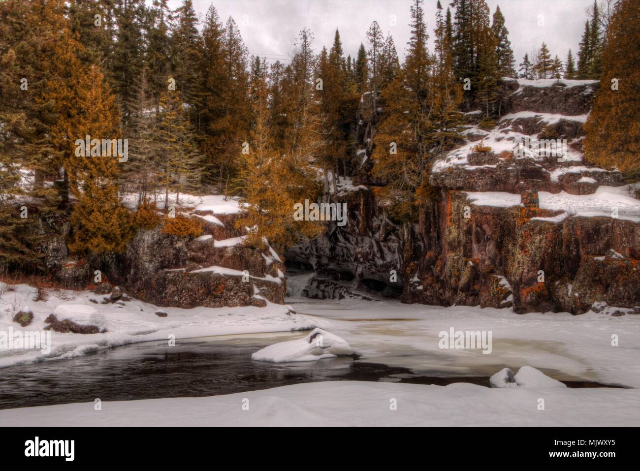 Temperance River is a State Park on the North Shore of Lake Superior in ...