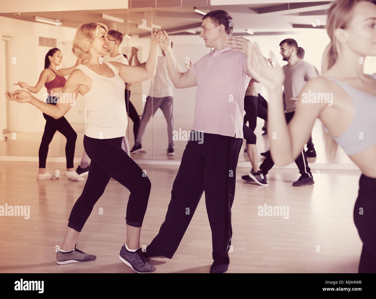 Couple learning language hi-res stock photography and images - Alamy