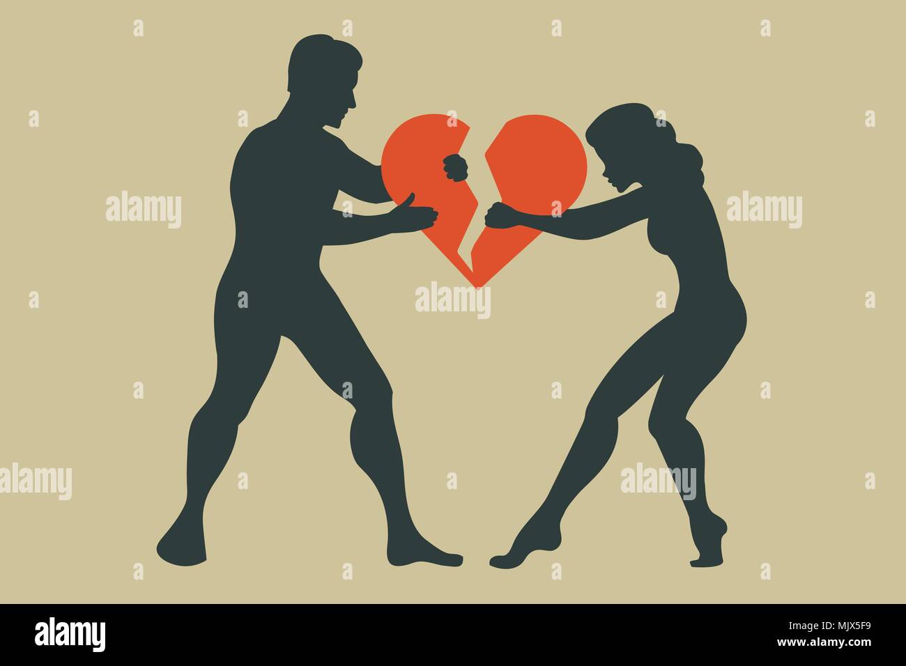 Annoyed girlfriend women Stock Vector Images - Alamy