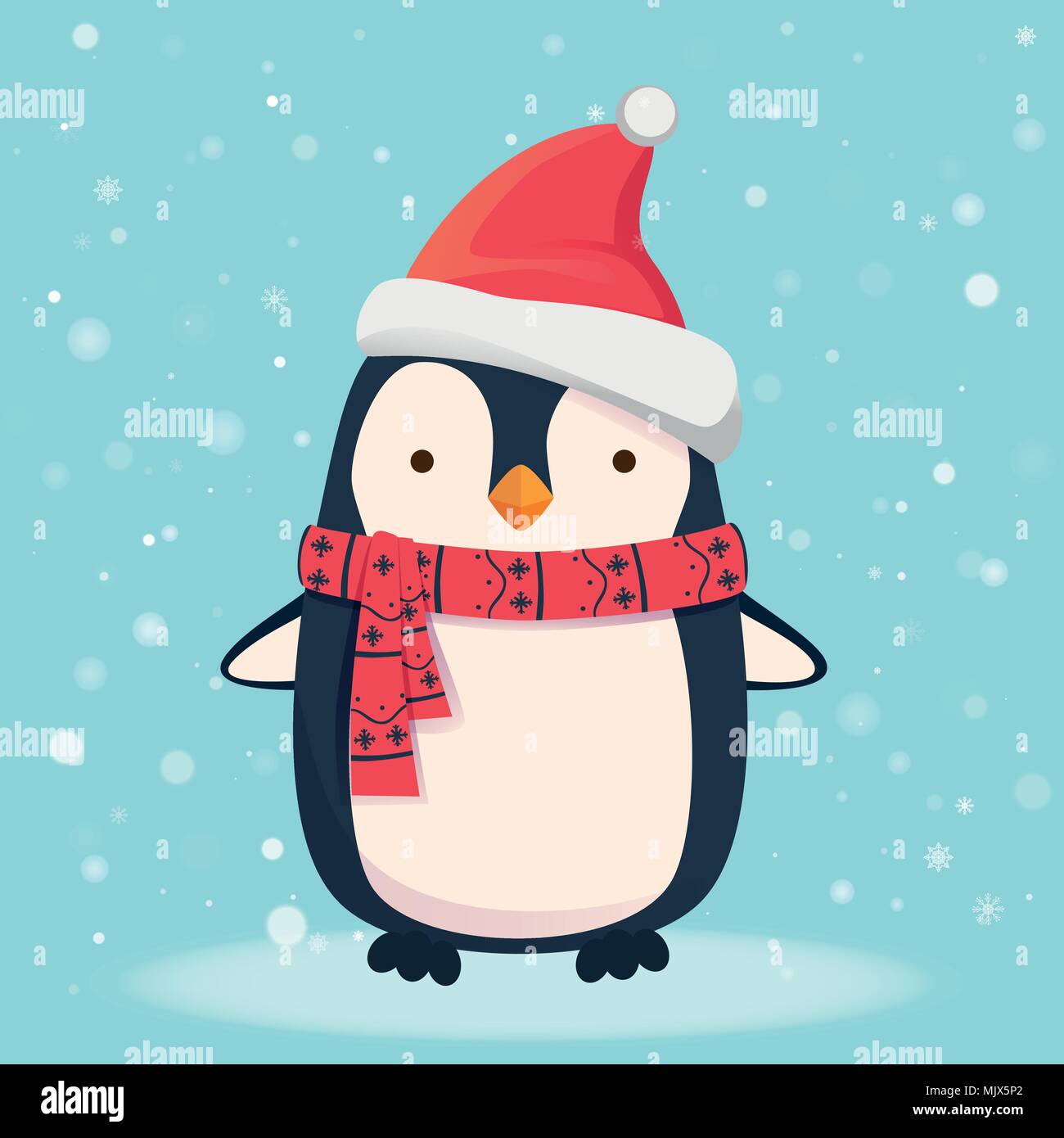 penguin cartoon illustration Stock Vector Image & Art - Alamy