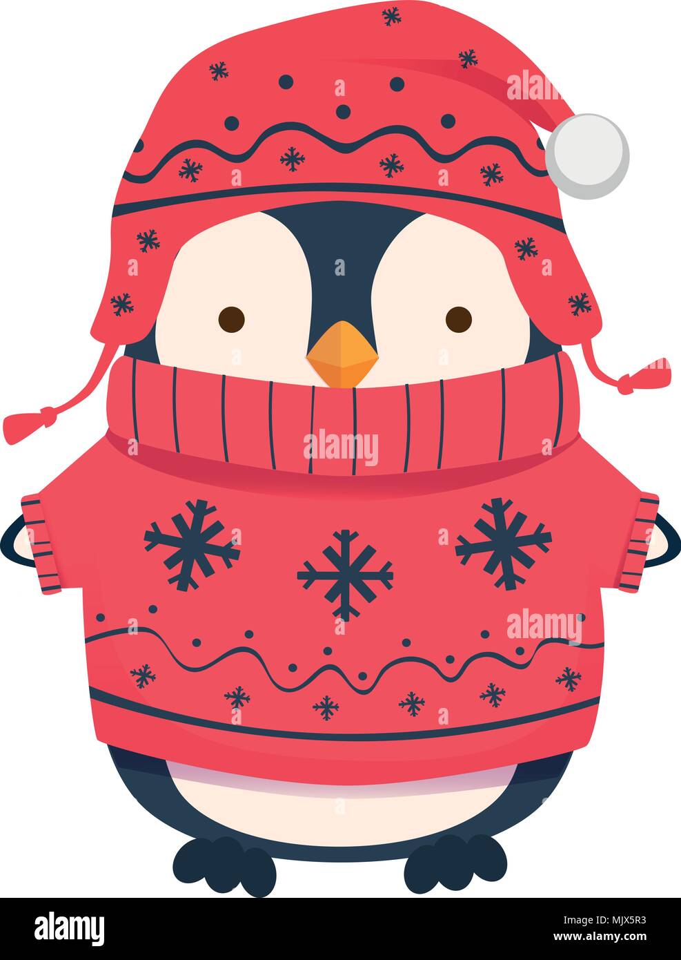 penguin cartoon illustration Stock Vector Image & Art - Alamy