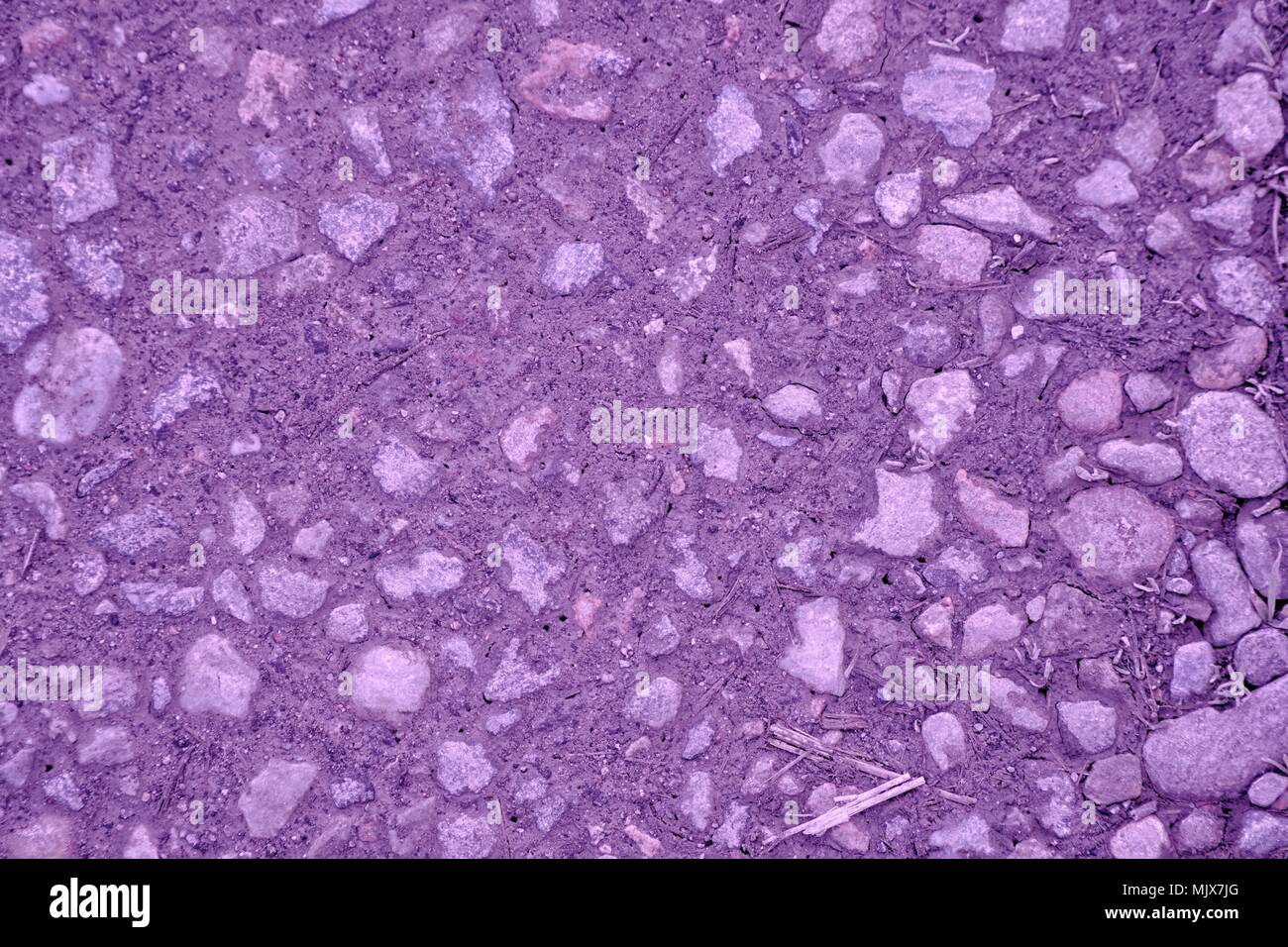 Ultra purple Concrete pebble texture, stone surface, rock background ...