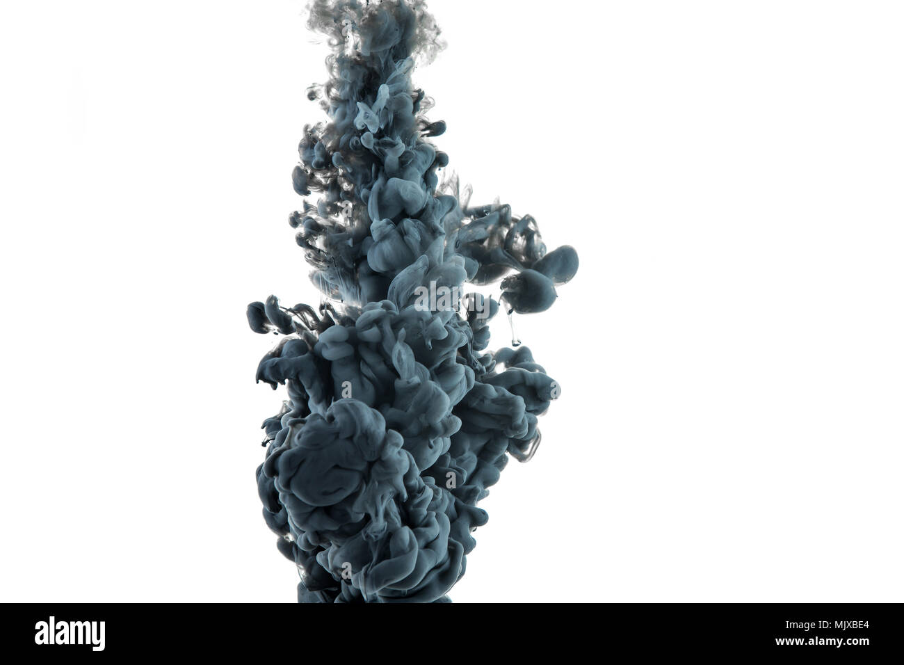 color splashes of ink Stock Photo - Alamy