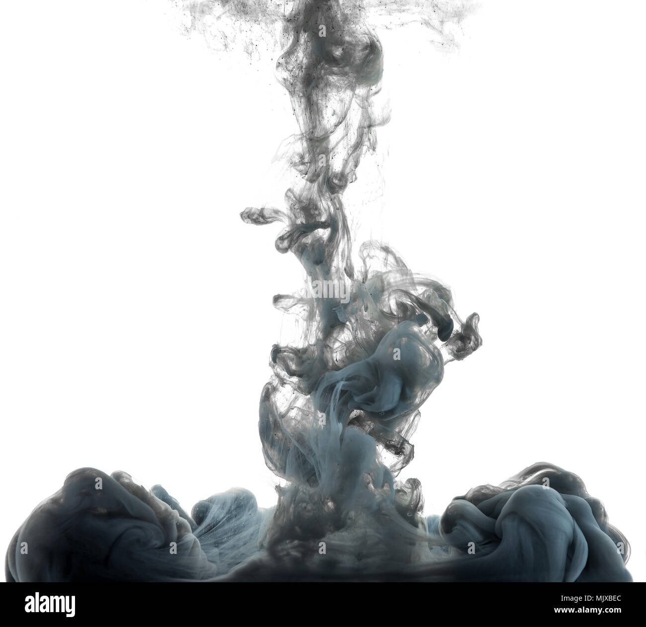 color splashes of ink Stock Photo - Alamy