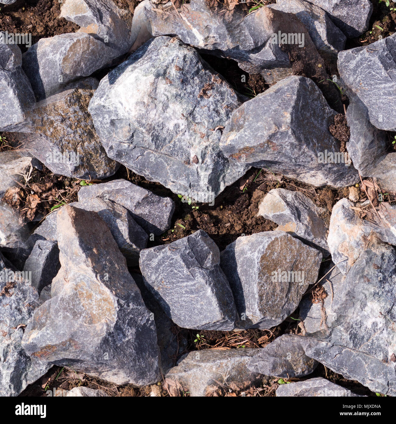 seamless dirty rocks background, texture. nature, pattern Stock Photo ...
